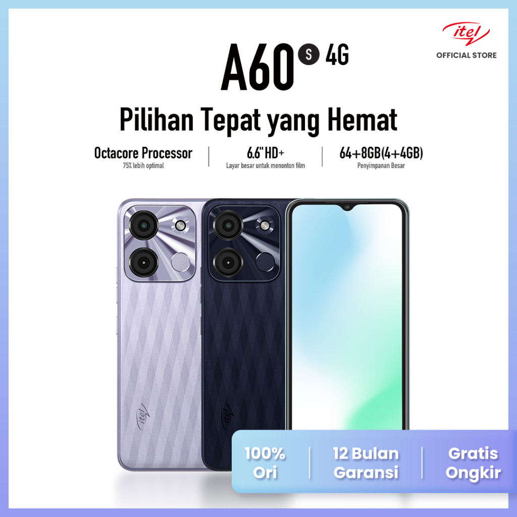 Jual itel A60S 8GB(4+4GB)+64GB 5000mAh Octa-Core | Shopee Indonesia