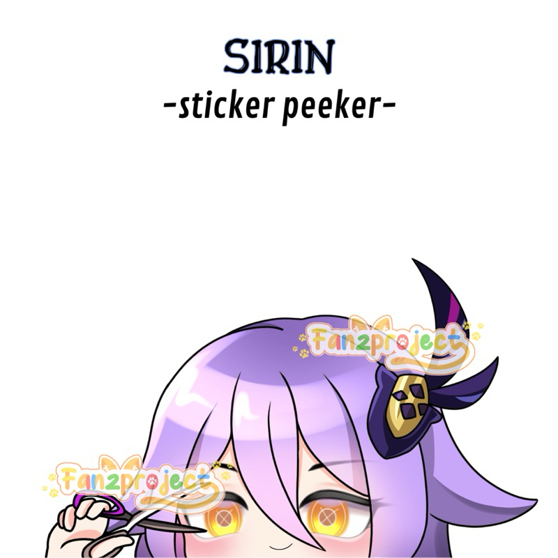 Jual STICKER INTIP ANIME SIRIN HONKAI IMPACT | Shopee Indonesia