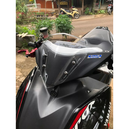Jual VISOR AEROX 155 WINDSHIELD YAMAHA AEROX 155 CONNECTED | Shopee ...