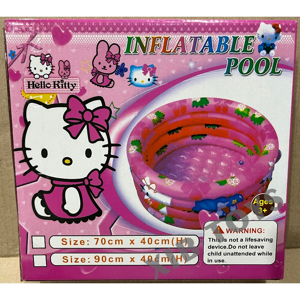 Jual Kolam Anak Inflatable Pool Character Bulat Thomas Frozen Hello ...