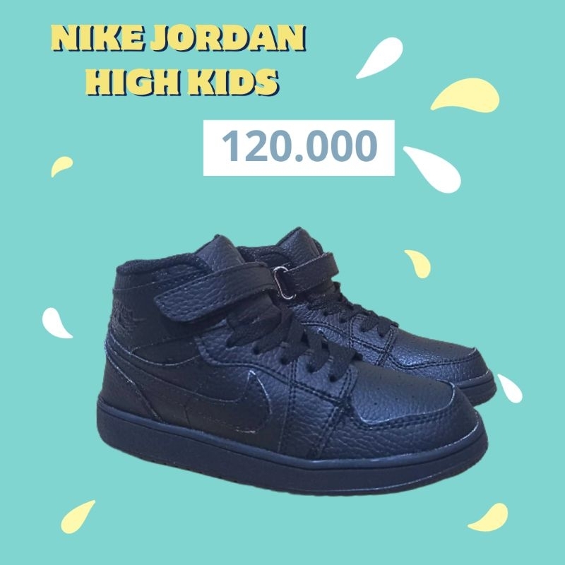 Jual Sepatu Anak Nike Jordan High Sepatu Sekolah Laki-Laki Dan ...