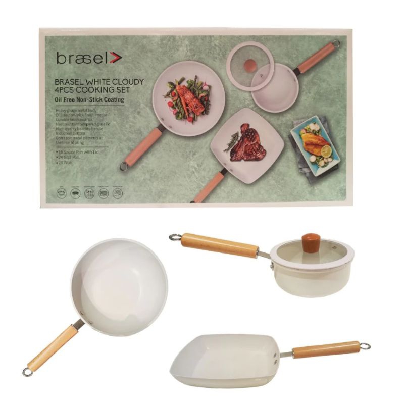 Jual BRASEL CLOUDY WHITE SET PANCI MURAH | Shopee Indonesia