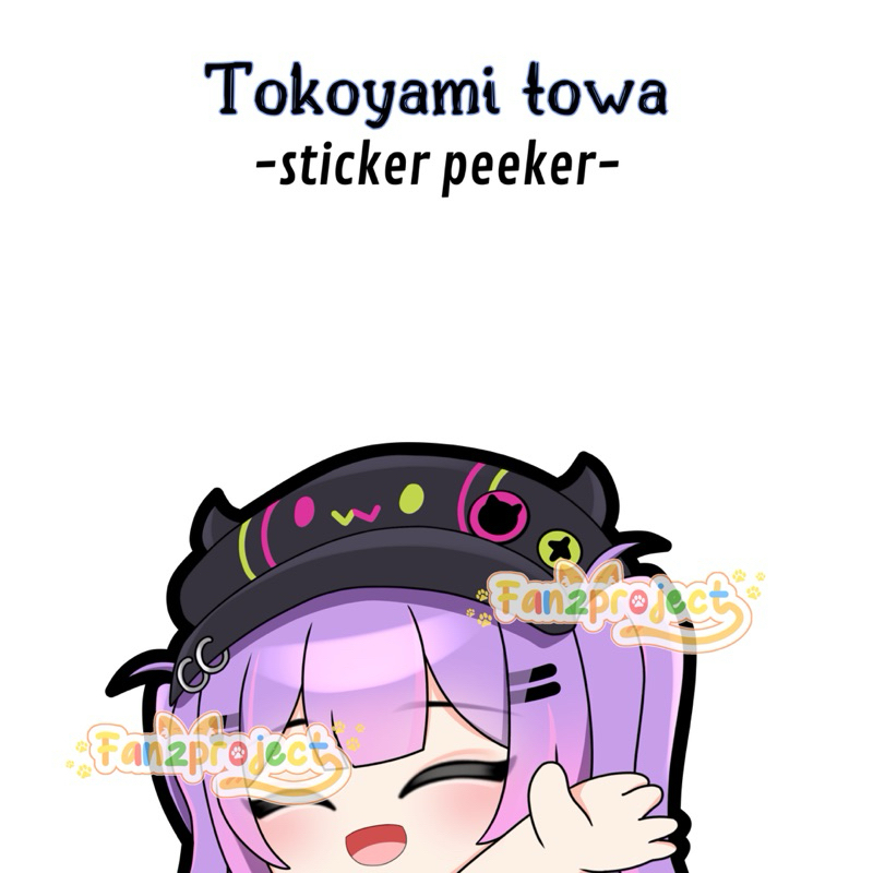 Jual STICKER INTIP ANIME TOKOYAMI TOWA HOLOLIVE JAPAN | Shopee Indonesia