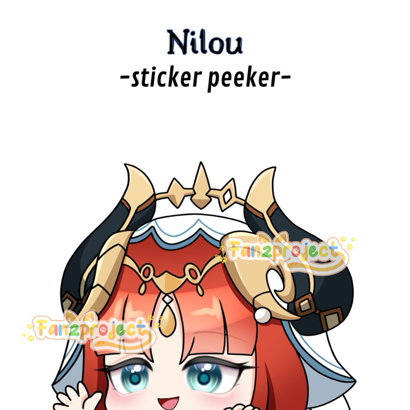 Jual STICKER INTIP ANIME NILOU GENSHIN IMPAACT (WATERPROOF) | Shopee ...