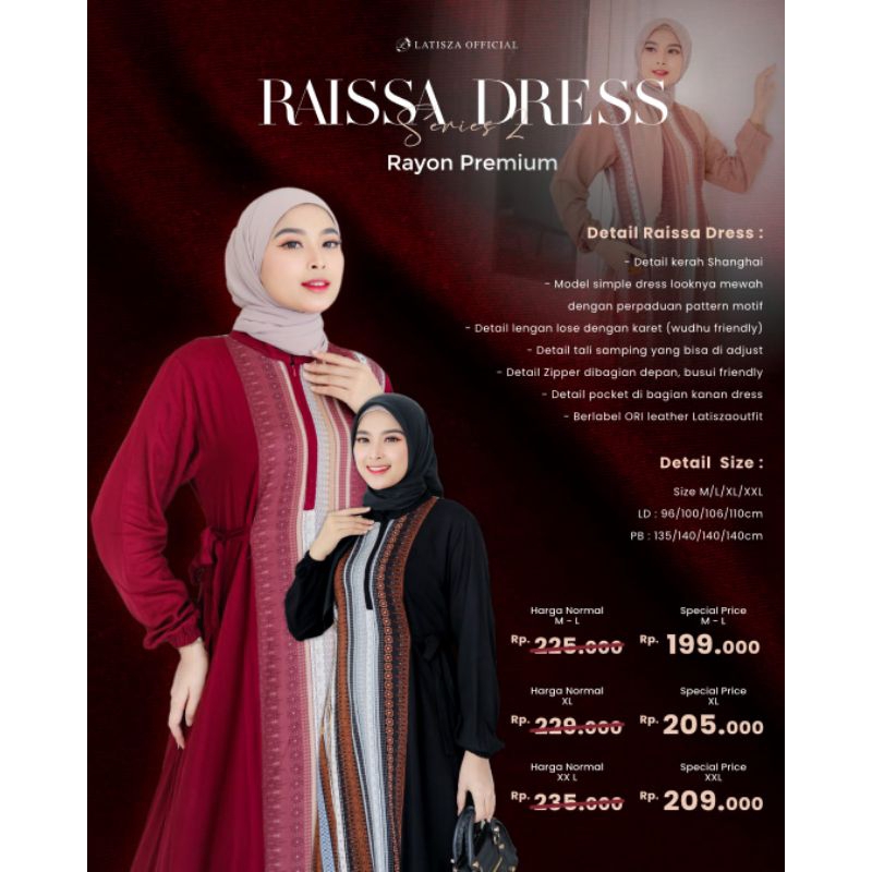 Jual Raissa dress Series 2 by Latisza | Shopee Indonesia