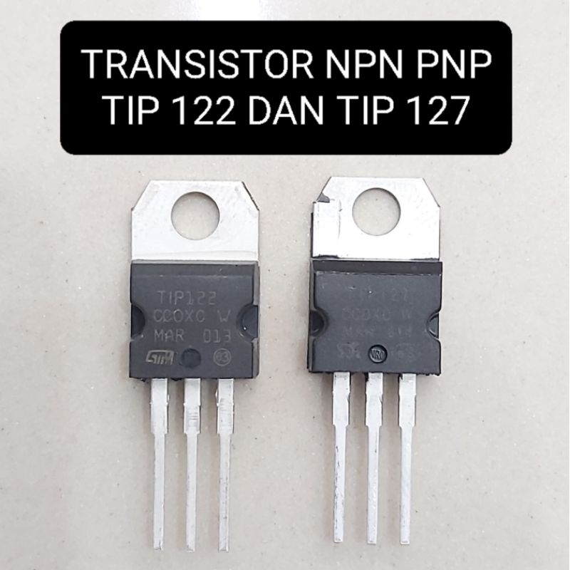 Jual Transistor TIP 122 TIP 127 Audio Npn Pnp | Shopee Indonesia