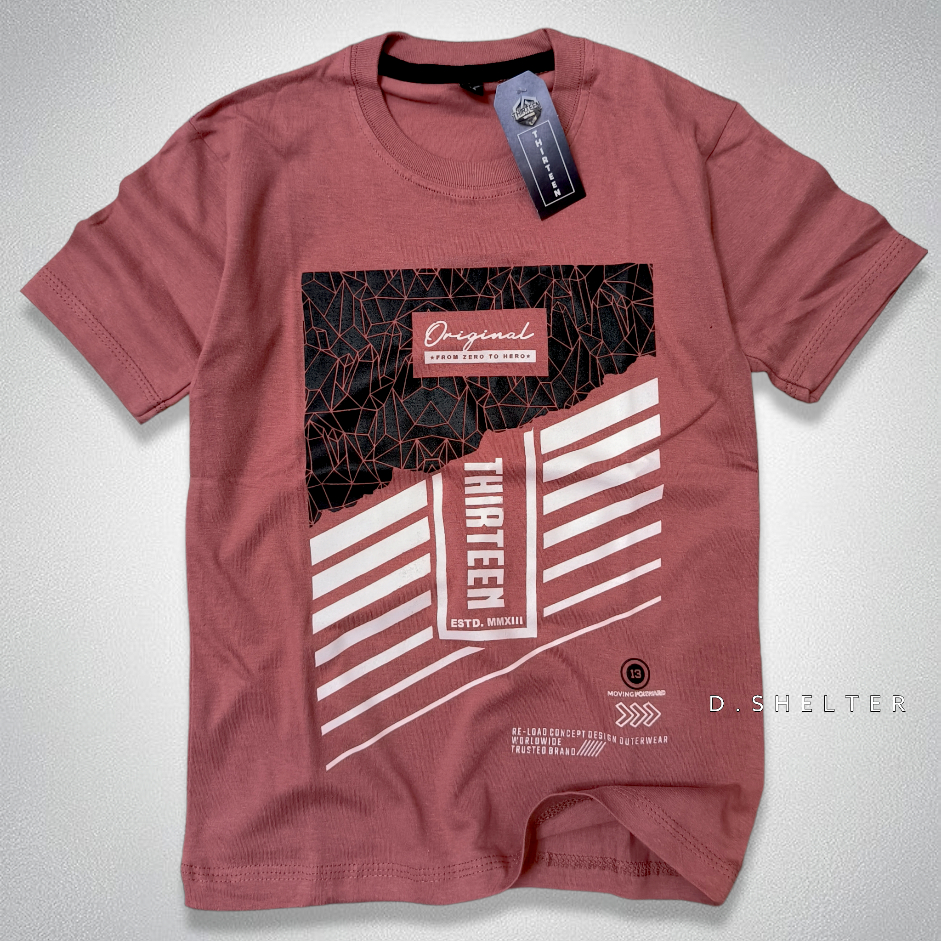 Jual Kaos Distro Anak Terbaru Umur 1 Sampai 10 Tahun dusty/ cream ...