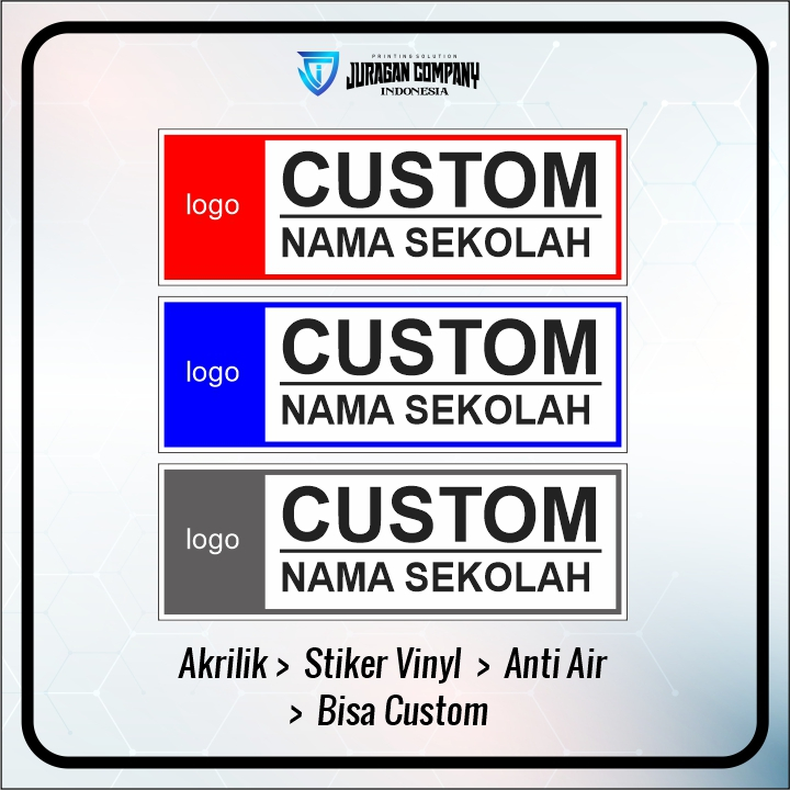 Jual AKRILIK SIGN STIKER SIGN STIKER RAMBU STIKER KANTOR SIGN PAPAN ...