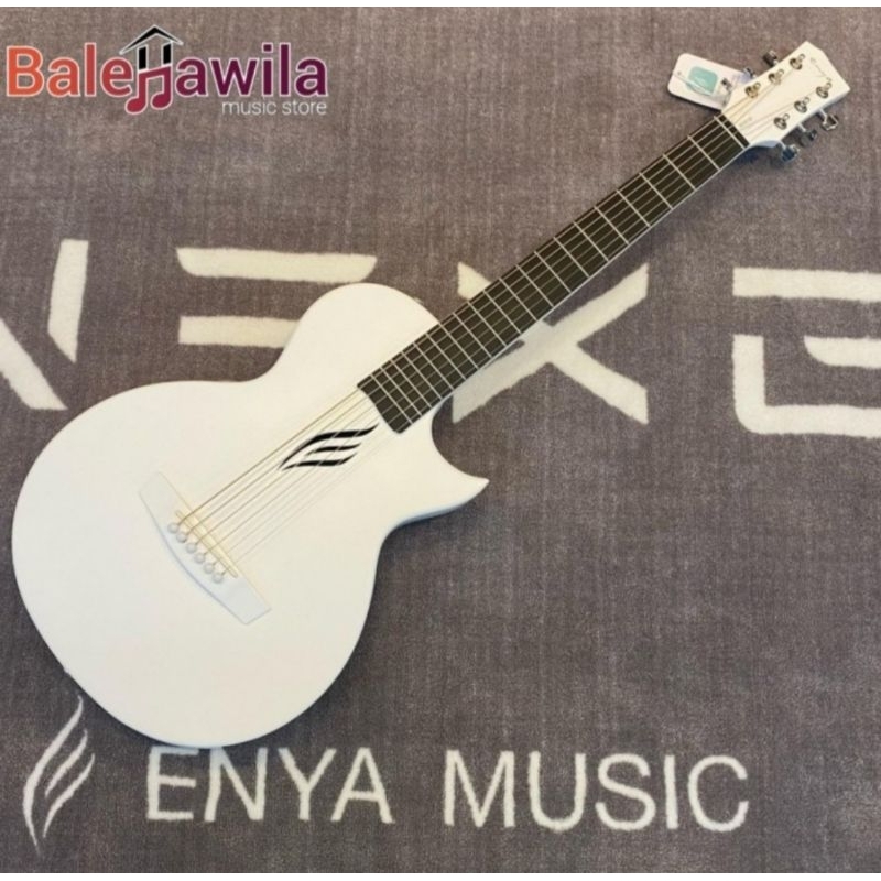 Jual Gitar Akustik Elektrik ENYA NOVA GO SP1 Black-White-Blue-Ungu-Pink +Tas Dll Built in ...