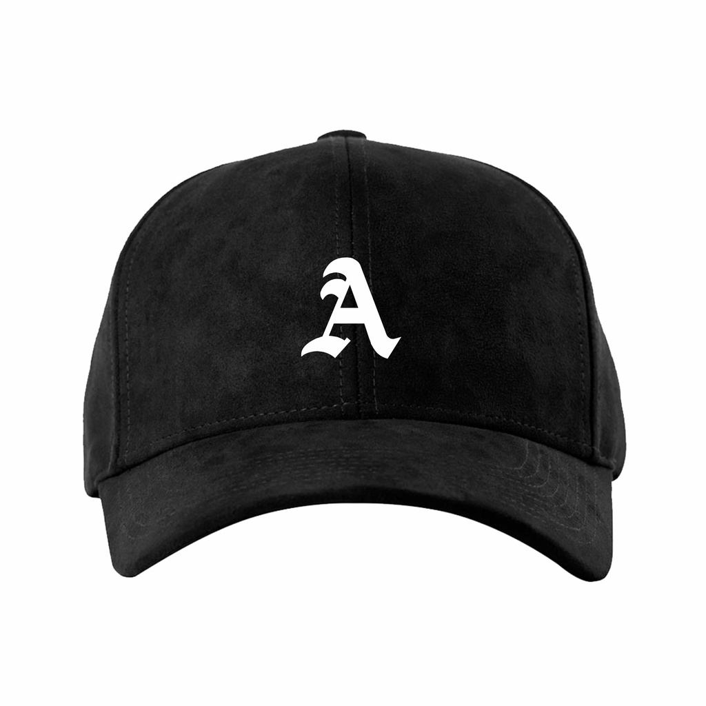 Jual Topi Basebalcap Huruf Teks Alphabet Motif Gothic A B C D E F G H I ...