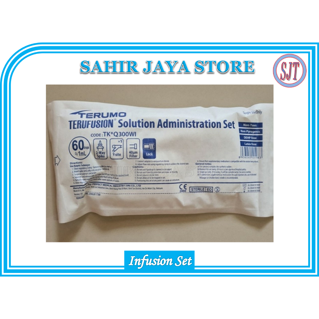 Jual Infuset Dewasa Infuset Anak Infusion Set Dewasa Infusion Set Anak ...