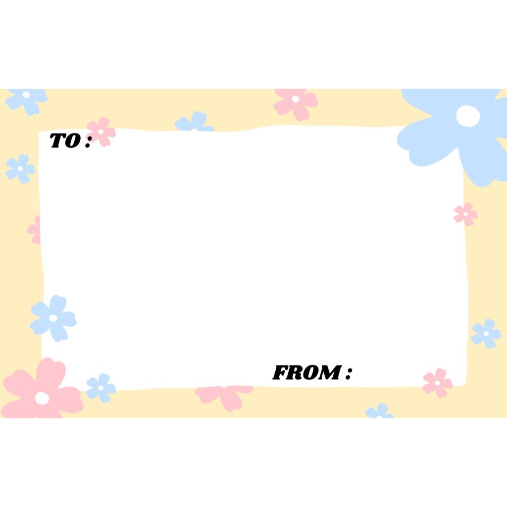 Jual Greeting Card BLANK Polos / Gift Card Kartu Polosan Kosong ...