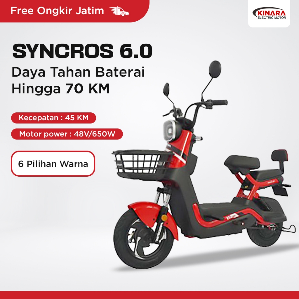 Jual Sepeda listrik pacific syncros 6.0 garansi resmi - Kinara Electric ...