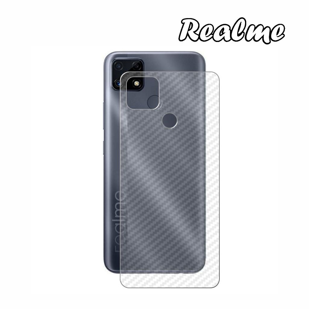 Jual Skin Carbon for Realme 13 XT C55 C53 C35 C33 C31 C30 10 8 7i C25 ...