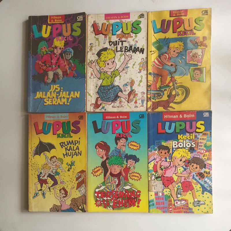 Jual lupus kecil hilman & boim | Shopee Indonesia