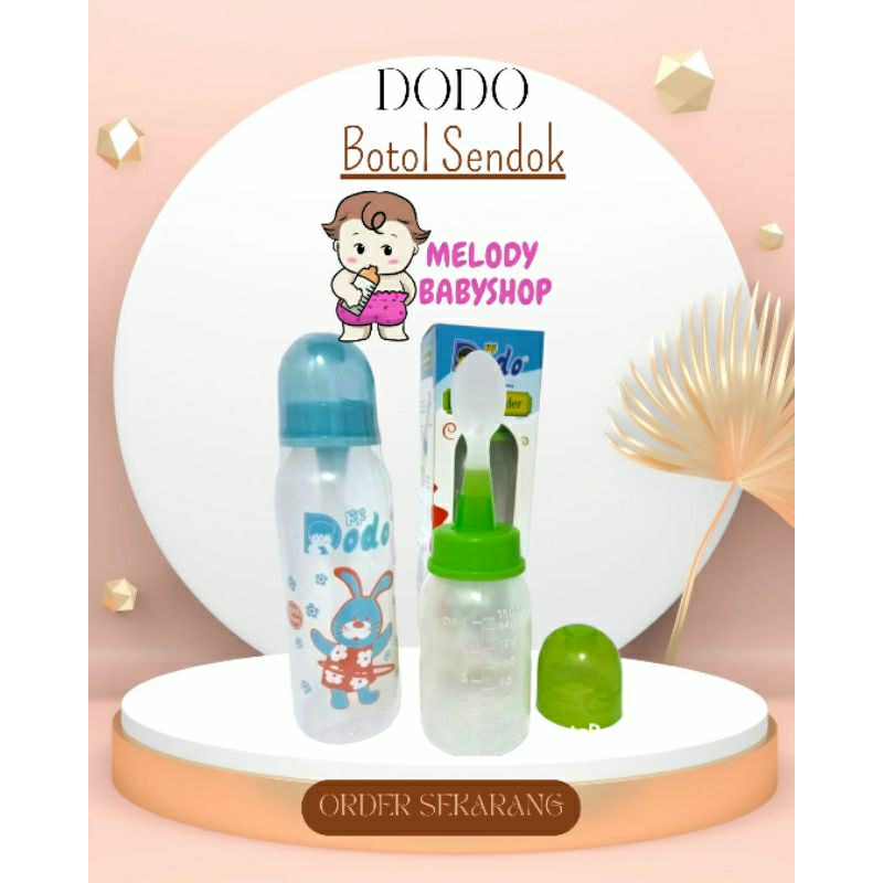 Jual DODO FOOD FEEDER/BOTOL SENDOK BUAT BUBUR BAYI | Shopee Indonesia