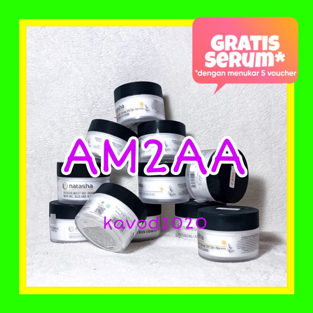 Jual Krim Jerawat Malam AM2AA Natasha Acne Night Cream 10 gram by dr ...
