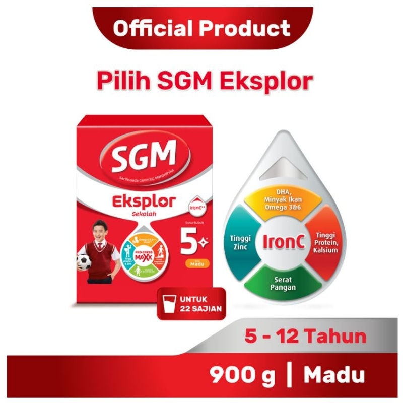 Jual SGM 5+ Pro Gressmaxx 900 gram Madu Susu Pertumbuhan Anak | Shopee Indonesia