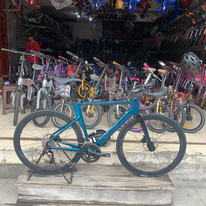 Jual 700C java siluro 6 top 2024 2x12S ltwoo rx hydro brake | Shopee ...