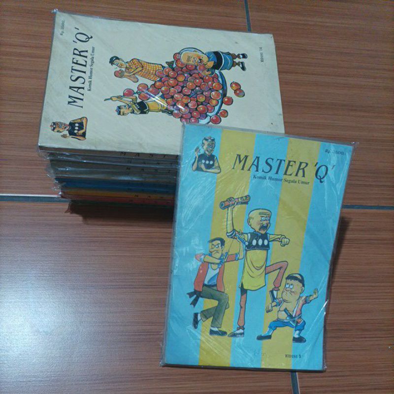 Jual KOMIK HUMOR MASTER Q | Shopee Indonesia