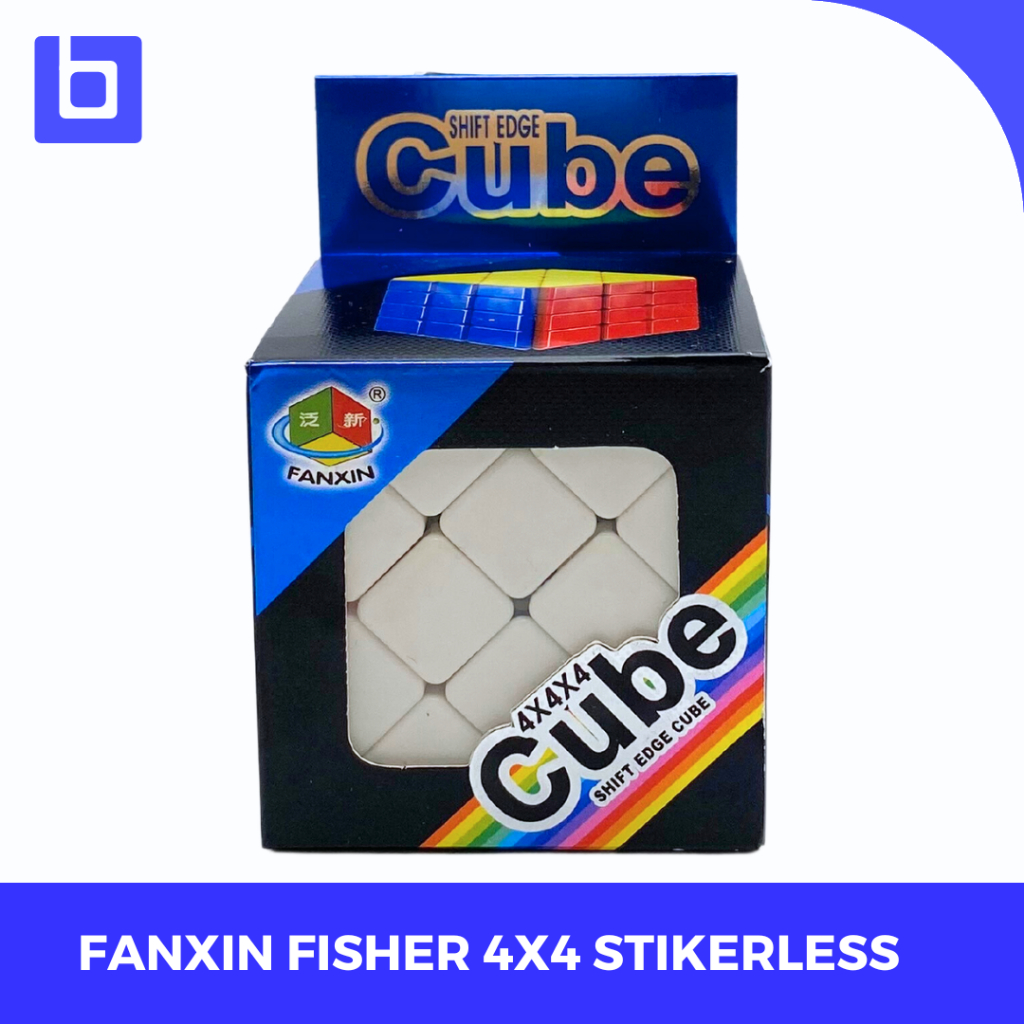 Jual Rubik Fanxin 4x4 Fisher Cube 4x4 Stickerless Original | Shopee ...