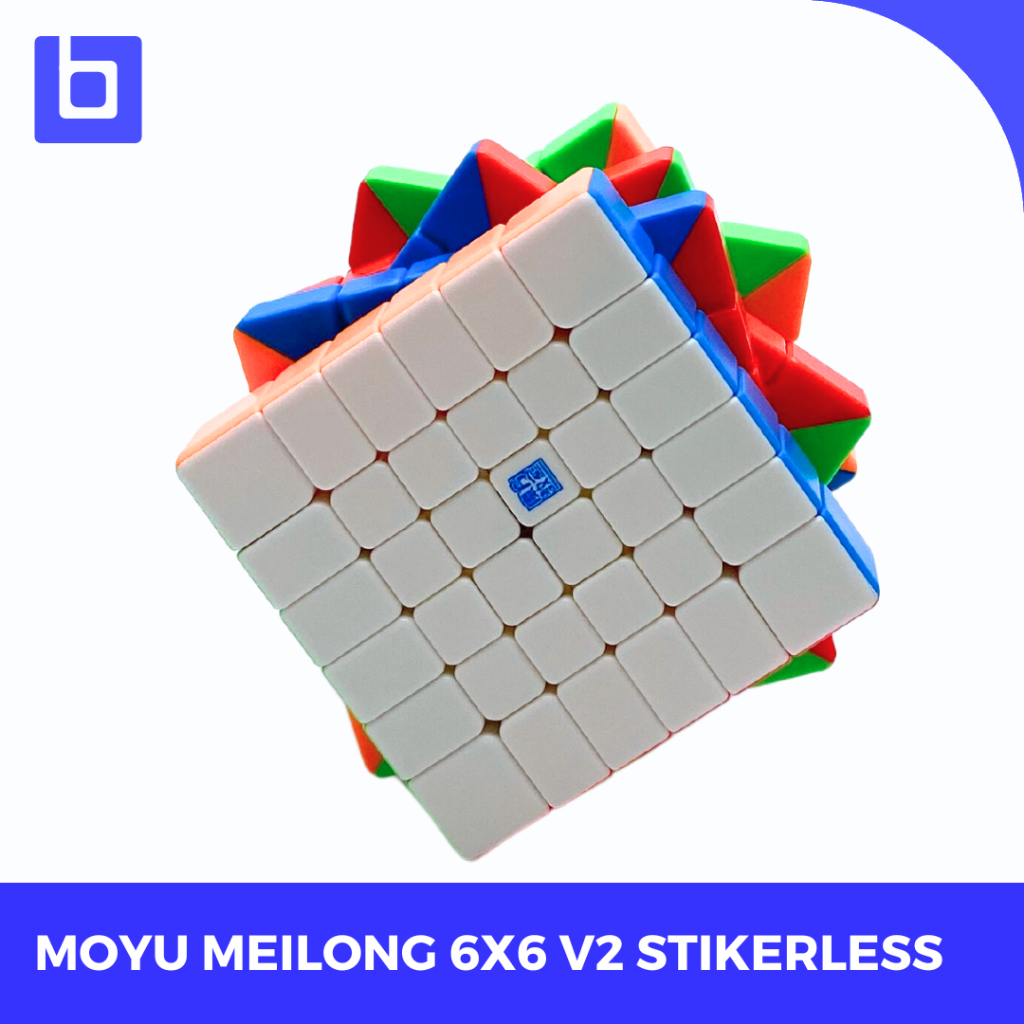 Jual Cube 6X6 Moyu Meilong 6 V2 6X6 Stickerless Original | Shopee Indonesia
