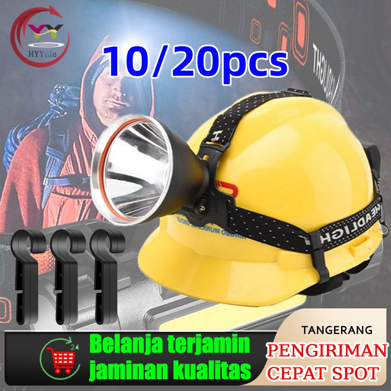 Jual 10pcs/Set Klip Pengait Helm Lampu Depan Sepeda Mudah Dipasang ...