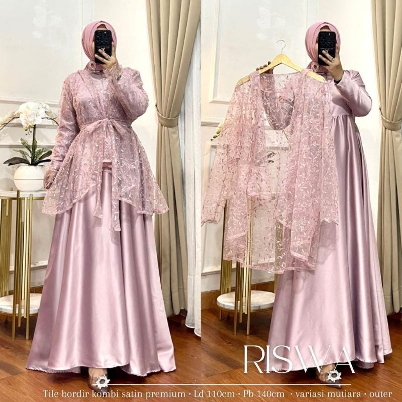 Jual GAMIS KONDANGAN/WISUDA BROKAT TILE KEKINIAN ADA OUTER NYA | Shopee ...