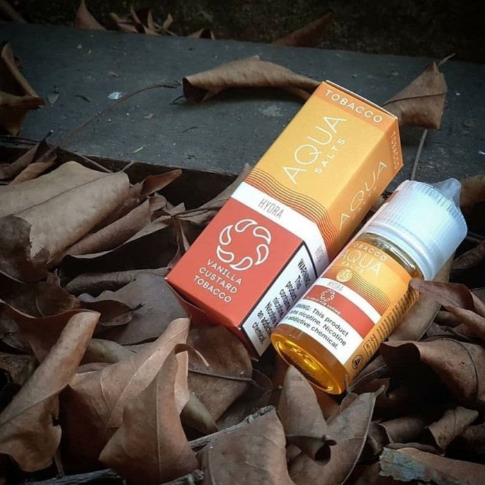 Jual LIQUID AQUA HYDRA TOBBACO VANILA CUSTARD 30ML 25MG AUTHENTIC ...
