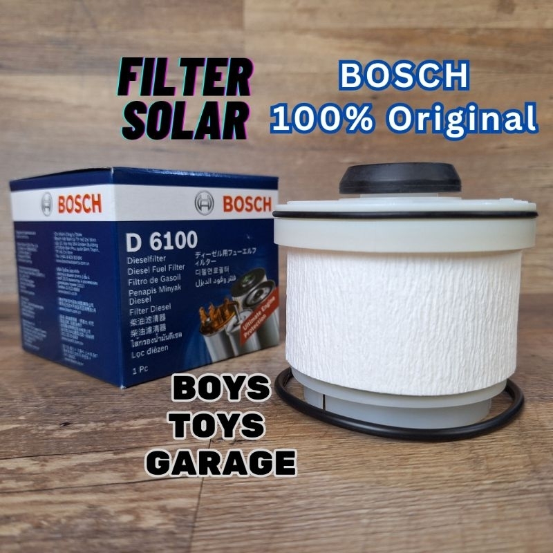 Jual Filter Solar Isuzu DMAX MUX Mesin 4JJ 4JK BOSCH Diesel Fuel Filter ...