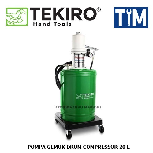 Jual TEKIRO Pompa GREASE 20L / 20 LITER / 20LITER / AL1128 Gemuk Drum ...