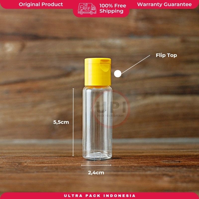 Jual KEMASAN BOTOL FLIPTOP ISI ULANG - BOTOL PET BR 20ML CLEAR + FLIP TOP SMOOTHWALL | Shopee ...