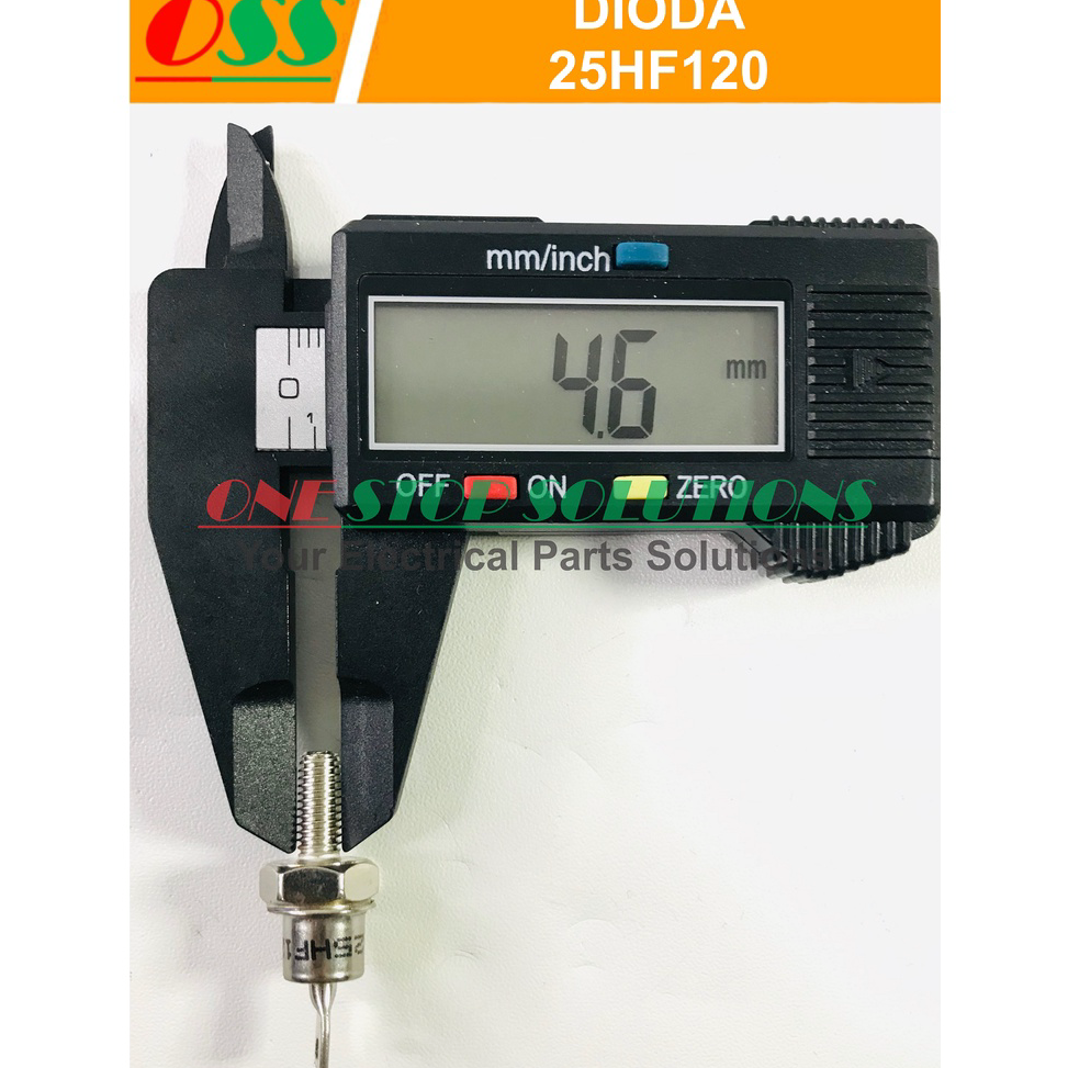 Jual VJLN3726 Ready Stok DIODA DIODE STUD BAUT 25HFR120 25HF120 25A ...
