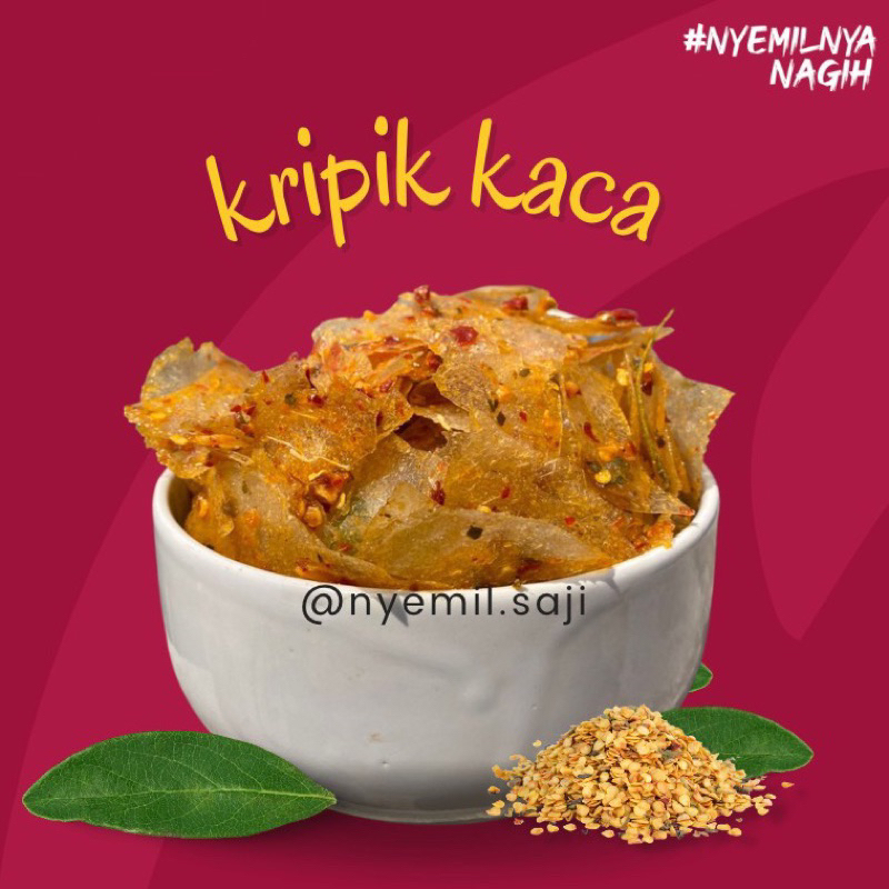 Jual Kripik Kaca (KRIPCA) 70 Gram By Nyemilsaji | Shopee Indonesia