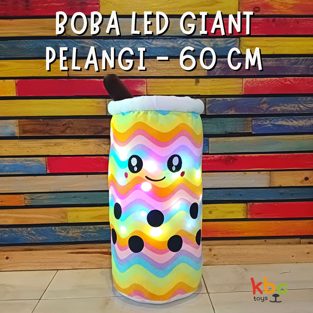 Jual Boneka BOBA LED Size L 30CM / BOBA Milk Tea Sugar Terbaru ...
