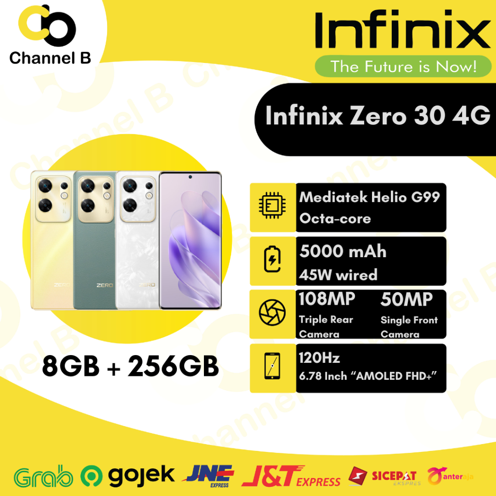 Jual INFINIX Zero 30 4G X6731B - ( Ram 8GB + Rom 256GB ) - Garansi Resmi | Shopee Indonesia