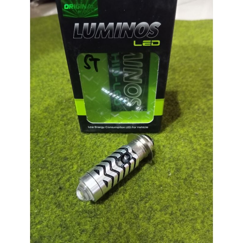 Jual Lampu Luminos utama LED H6 laser jauh dekat putih kuning cocok ...