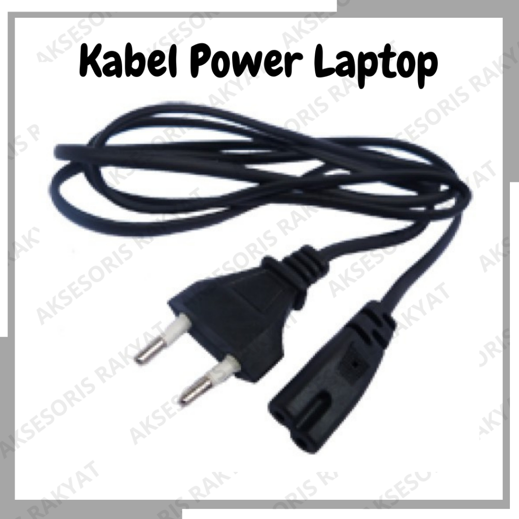 Jual KABEL POWER Laptop Kaki 2 Netbook Lubang Hole Cable Adaptor ...