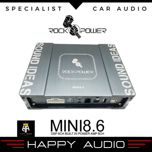 Jual Digital Sound Processor ROCKPOWER MINI 8.6 DSP 8CH + Power Ampli ...