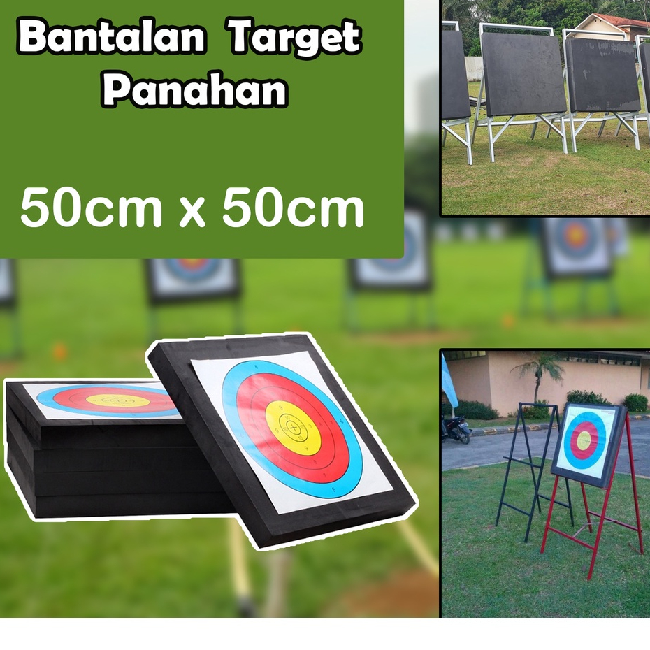 Jual Spon Target Panahan Bantalan Target Panah 50cmx50cm | Shopee Indonesia