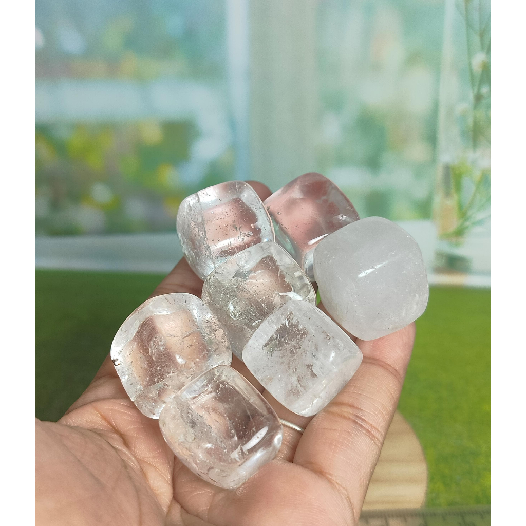 Jual Natural Clear Quartz Cube Paket 100 grams (1) | Shopee Indonesia