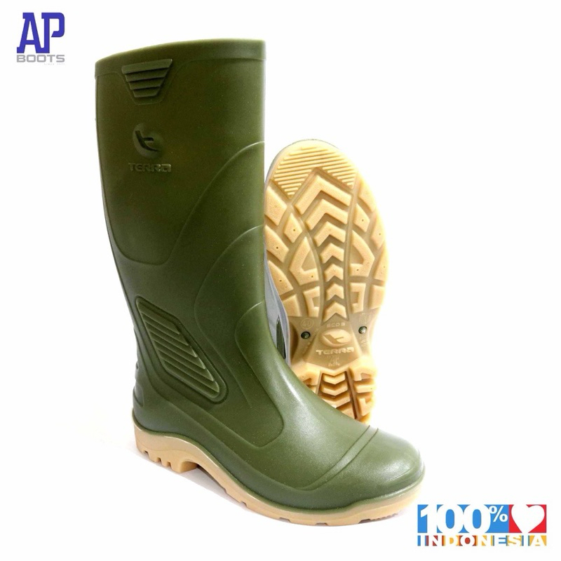 Jual Sepatu Bot Ap Tera Eco 3 / Sepatu Bot Dewasa Merk Ap Lokal Cinta ...