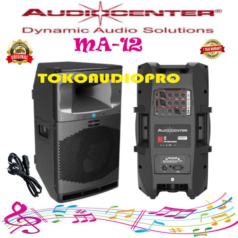 Jual Speaker Audiocenter MA12 Full Range DSP-Controlled Speaker Aktif ...