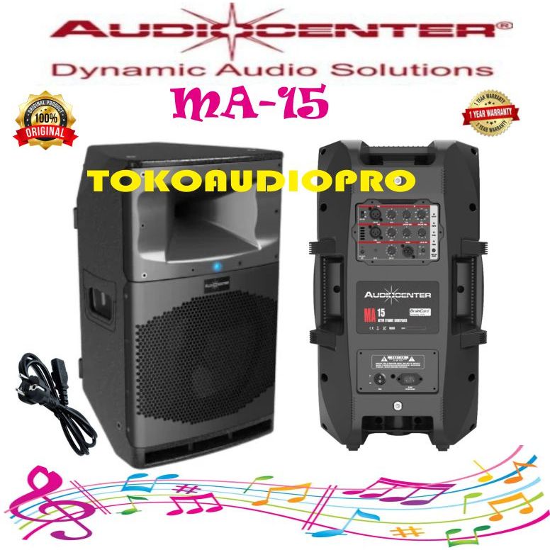 Jual Speaker Audiocenter MA15 15" Full Range DSP-Controlled Speaker ...