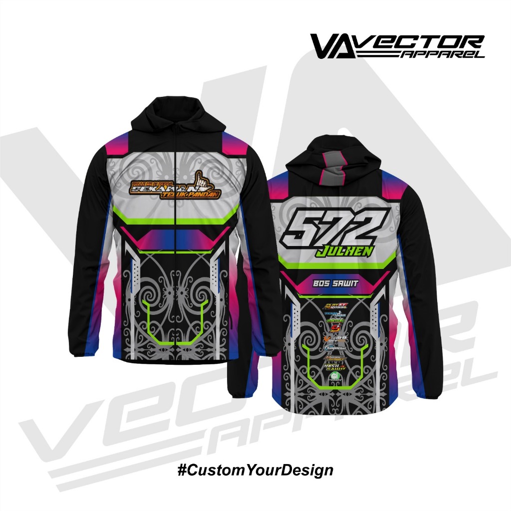 Jual JAKET RACING/ PARASUT WATERPROOF/ BEBAS CUSTOM DESIGN SUKA-SUKA ...