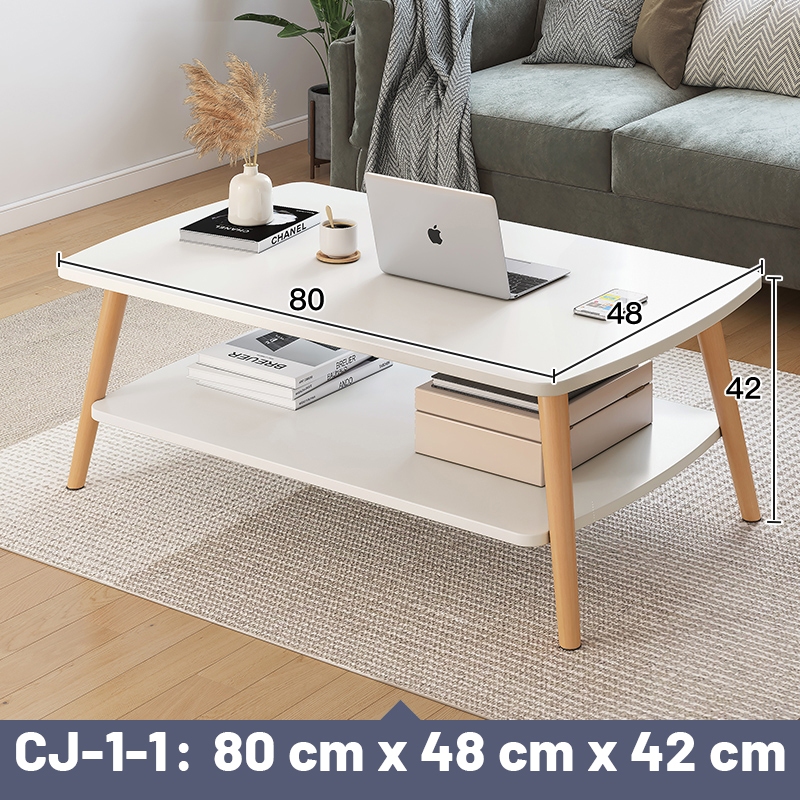 Jual Worldhome66 Meja Kopi 2 Tingkat Coffee Table Minimalis Meja Tamu ...