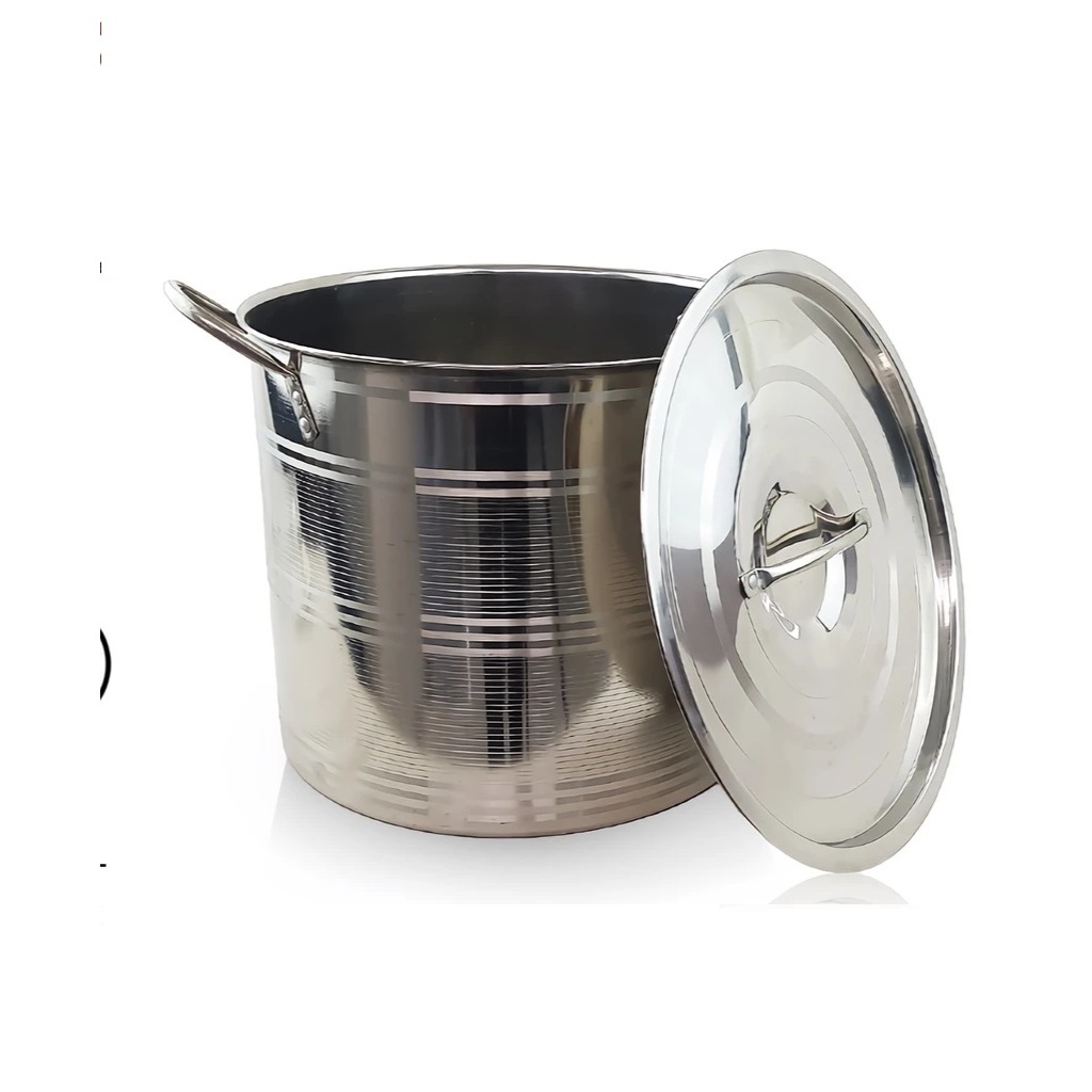 Jual HIGH QUALITY TONG AIR Stokpot SANGAT TEBAL Panci Besar Stainless ...