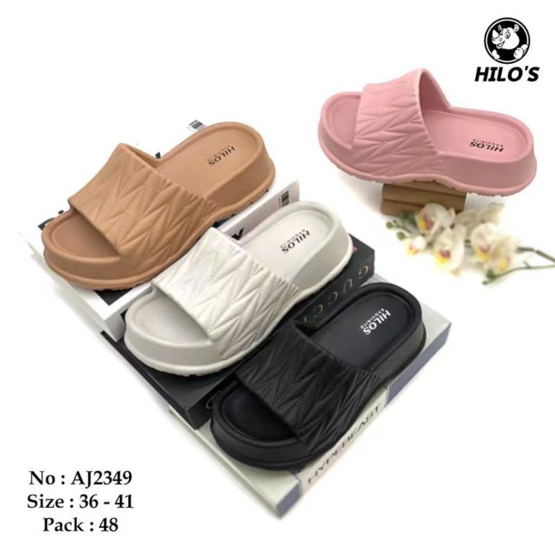 Jual sendal hilos2349/sendal selop/sandal wanita/hilos terbaru/super ...