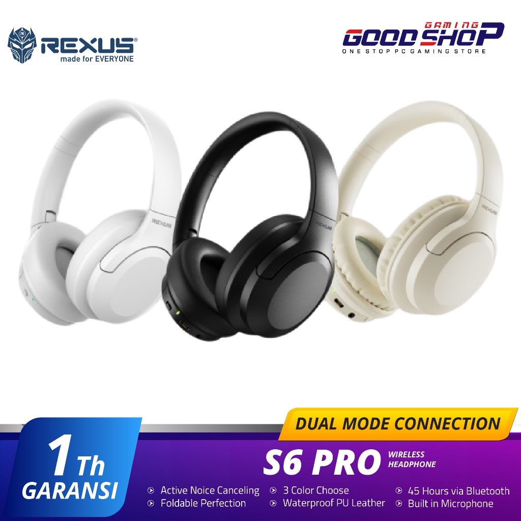 Jual Rexus Headset Wireless S6 Pro | Shopee Indonesia
