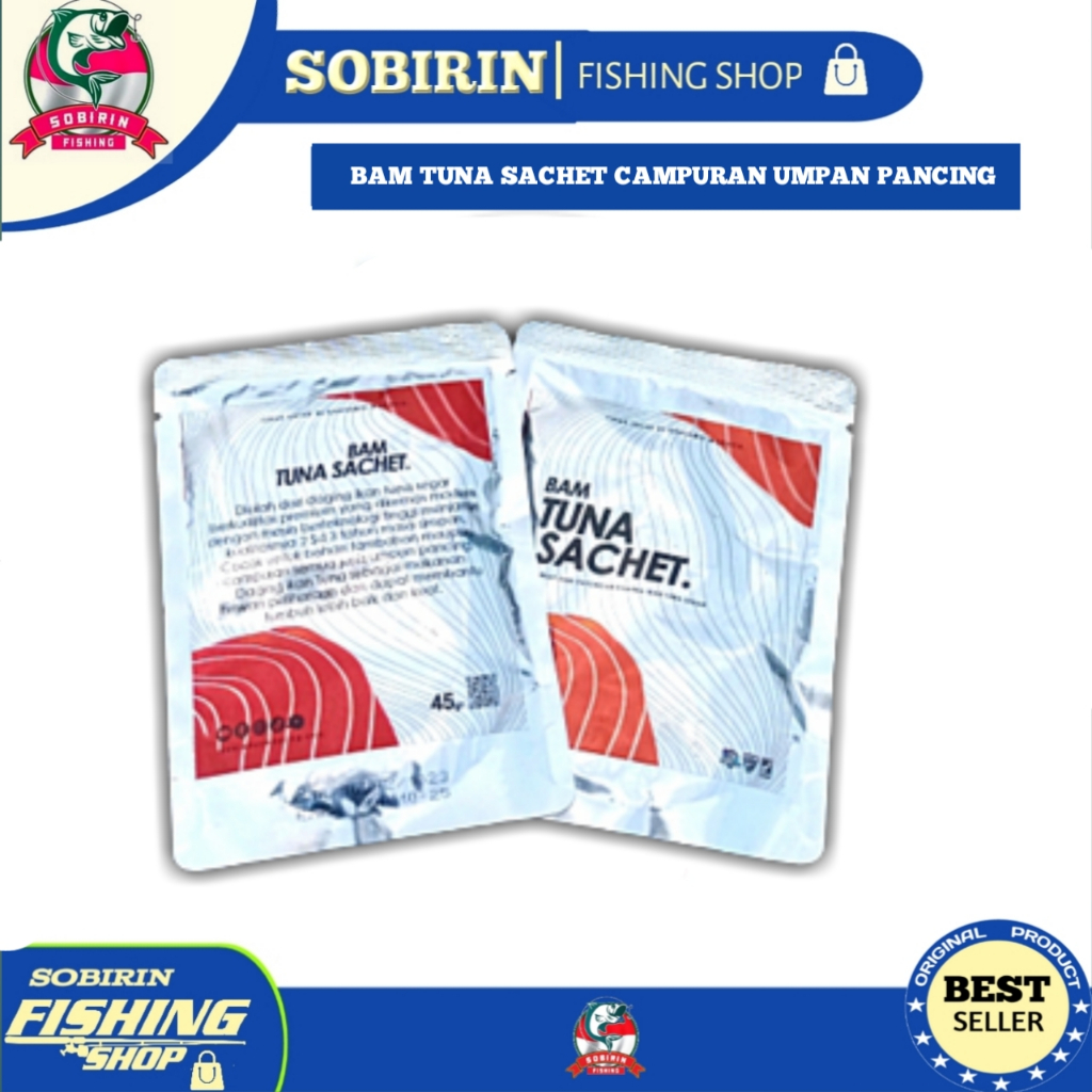 Jual Bam tuna sachet ADUN MANCING campuran umpan mancing | Shopee Indonesia